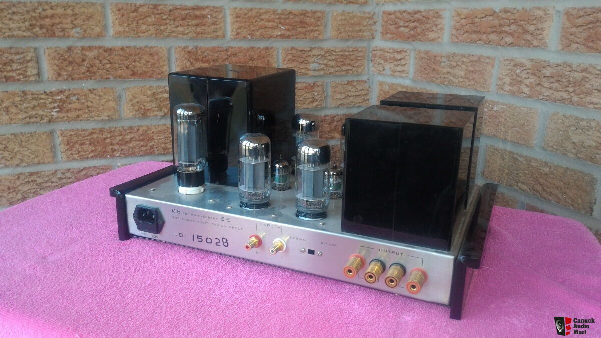K6 SE Tube amplifier design in Switzerland tube types 6L6 5U4 6U8 in ...