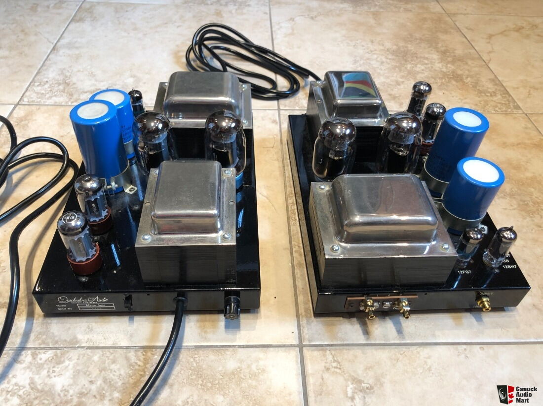Quicksilver KT 88 Monoblock Amplifiers For Sale - US Audio Mart