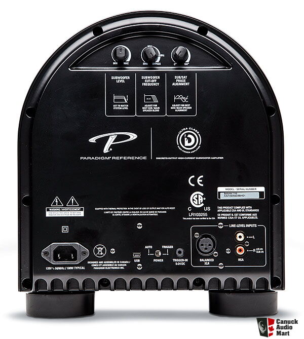 Paradigm Seismic 110 Photo #3599837 - Canuck Audio Mart