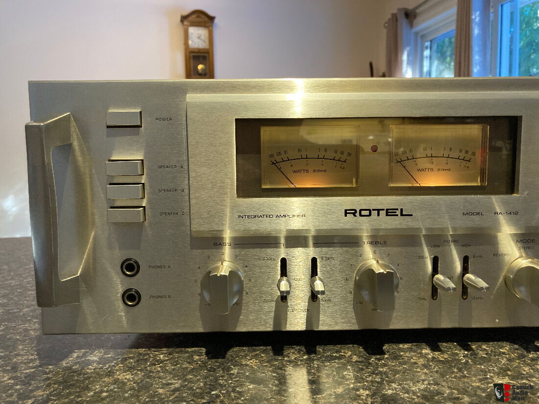 Rotel RA-1412 Integrated Amplifier - Completely serviced Photo #3601938 ...