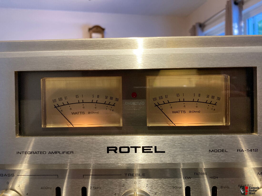 Rotel RA-1412 Integrated Amplifier - Completely serviced Photo #3601939 ...
