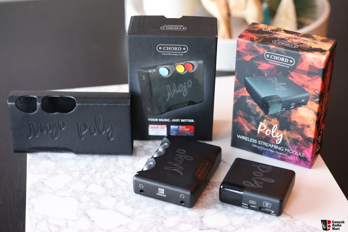 Chord mojo and poly with leather sleeve Photo #3602671 - Canuck Audio Mart