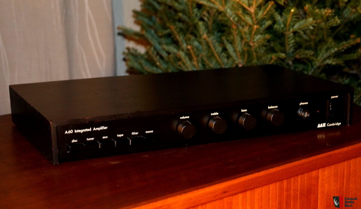 A&R Cambridge A-60 Integrated Amplifier For Sale - Canuck Audio Mart