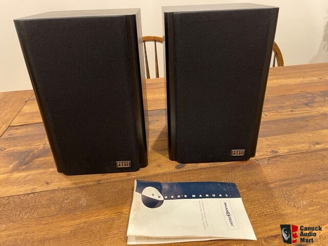 vintage Phase Technology PC 60 Mark ll bookshelf speakers Photo ...