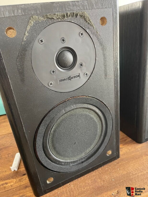 vintage Phase Technology PC 60 Mark ll bookshelf speakers Photo ...