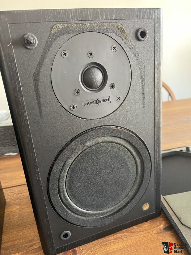 vintage Phase Technology PC 60 Mark ll bookshelf speakers Photo ...