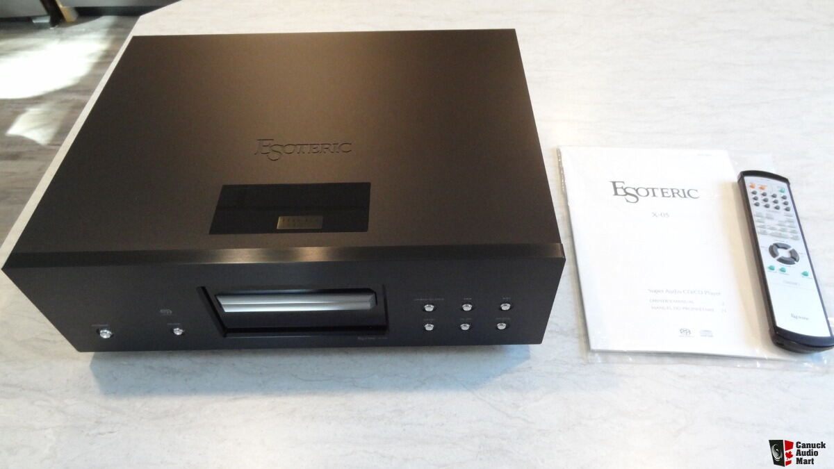 Esoteric X-05 SACD/CD Player - Sold Photo #3605045 - Canuck Audio Mart