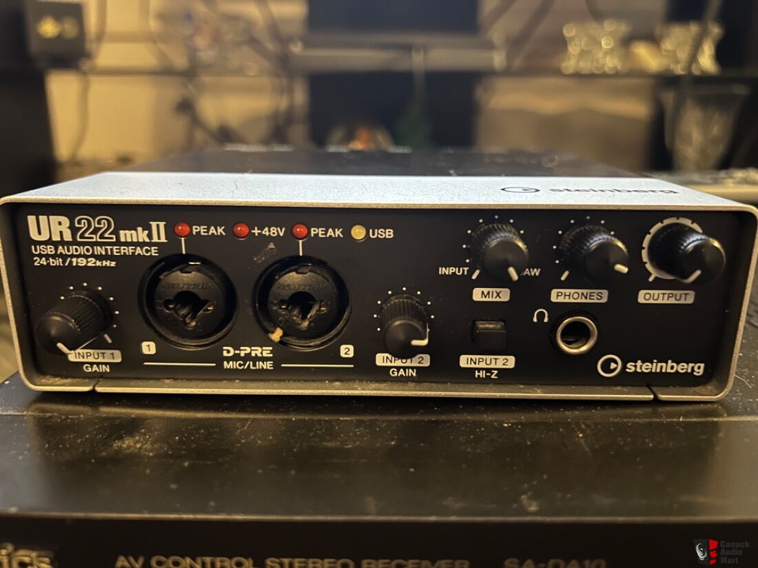 Steinberg UR22-MKII Audio Interface For Sale - Canuck Audio Mart