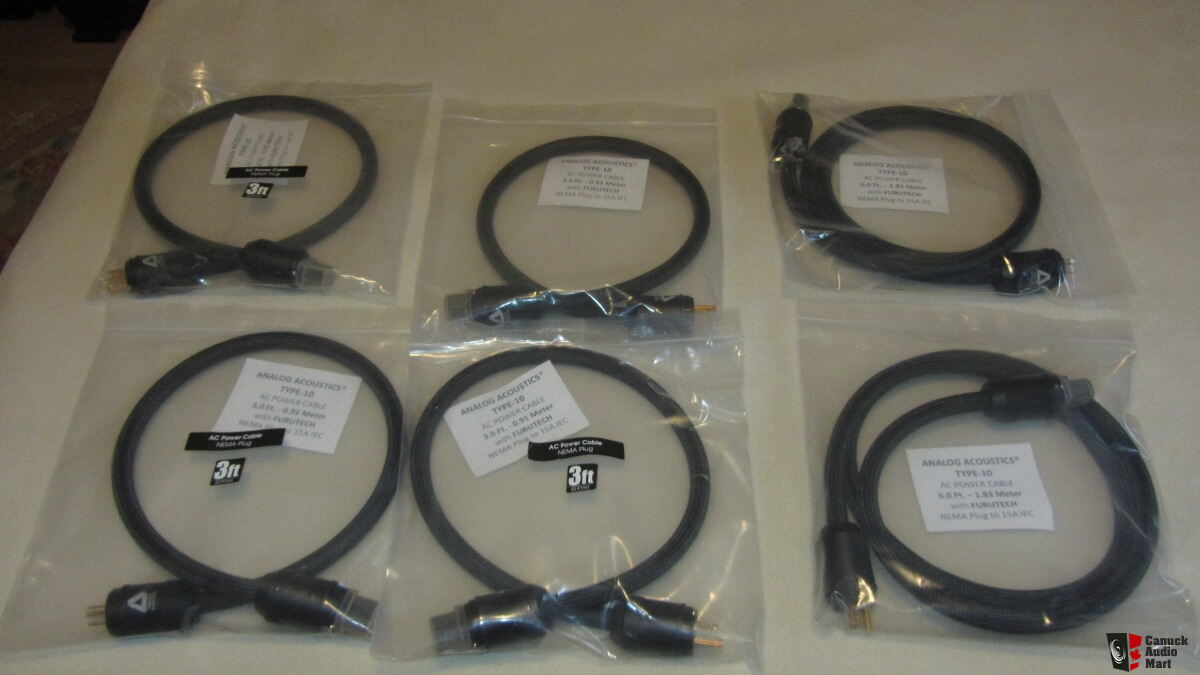 Analog Acoustics power cables For Sale - US Audio Mart