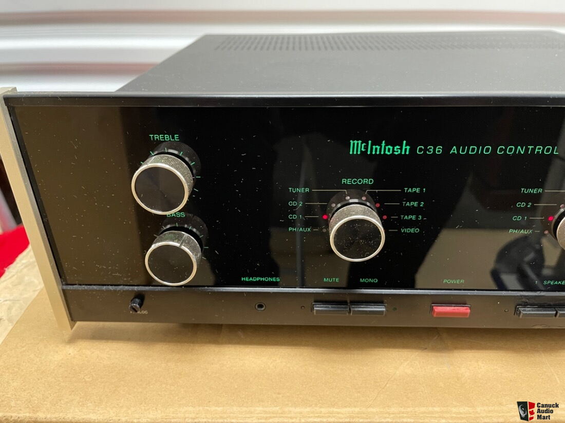 McIntosh C36 Stereo Preamplifier Photo #3614809 - Canuck Audio Mart