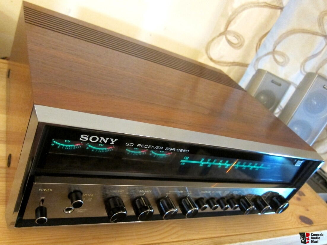 RARE Sony SQR-6650 Stereo Quad Receiver Like TA-1150 Amplifier Photo ...