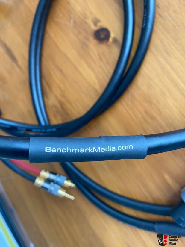 Benchmark Speaker Cables - NL2 TO BANANA (Perfect for Benchmark AHB2 ...