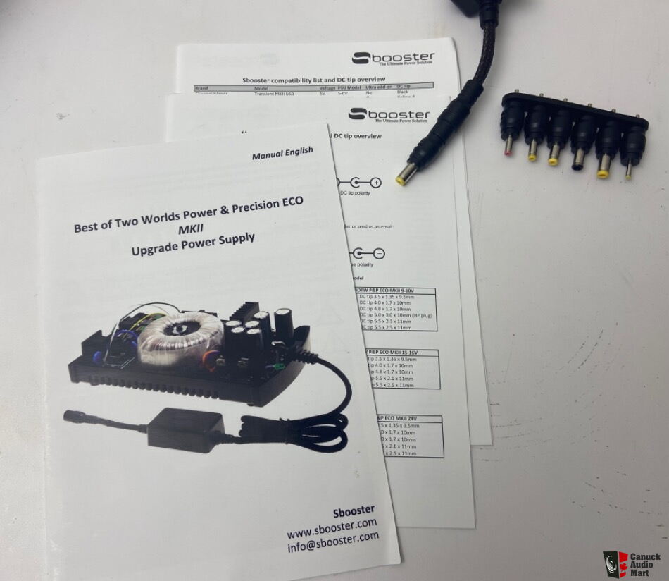 Sbooster BOTW Eco Mkii 5-6V Linear Power Supply Photo #3609842 - Canuck ...