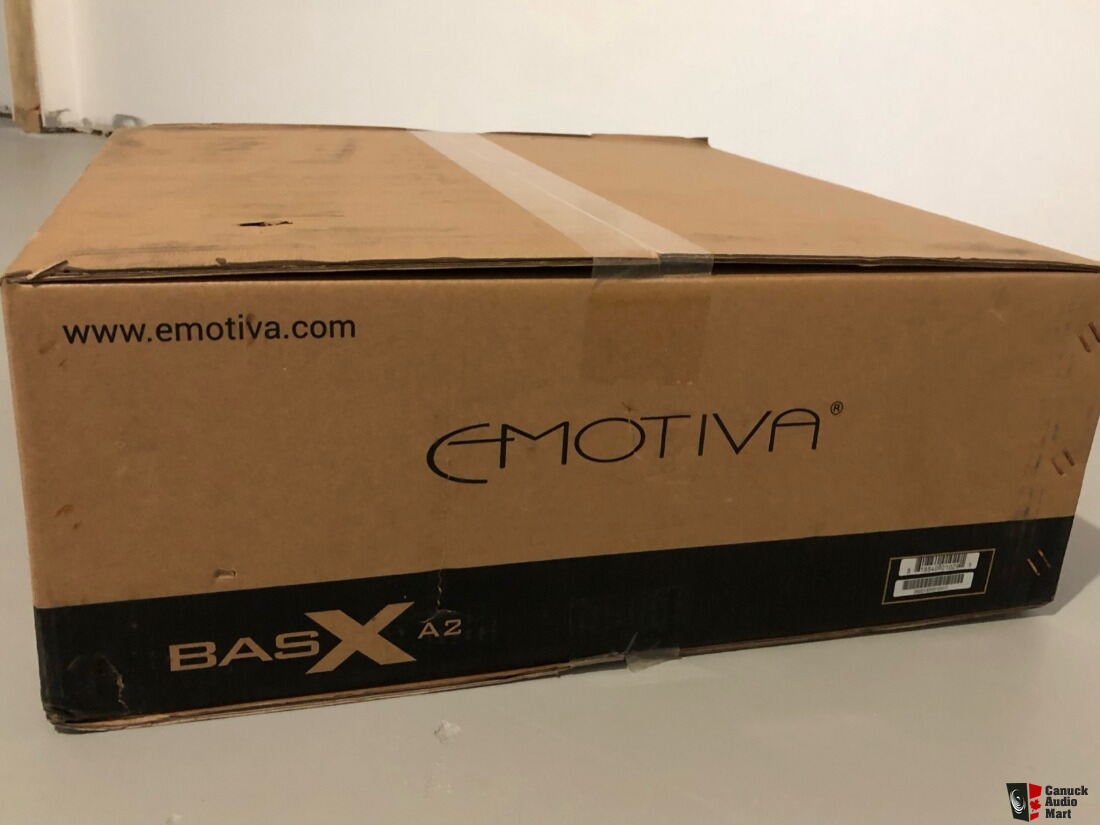 Emotiva, BasX A2 Stereo Amplifier For Sale - Canuck Audio Mart