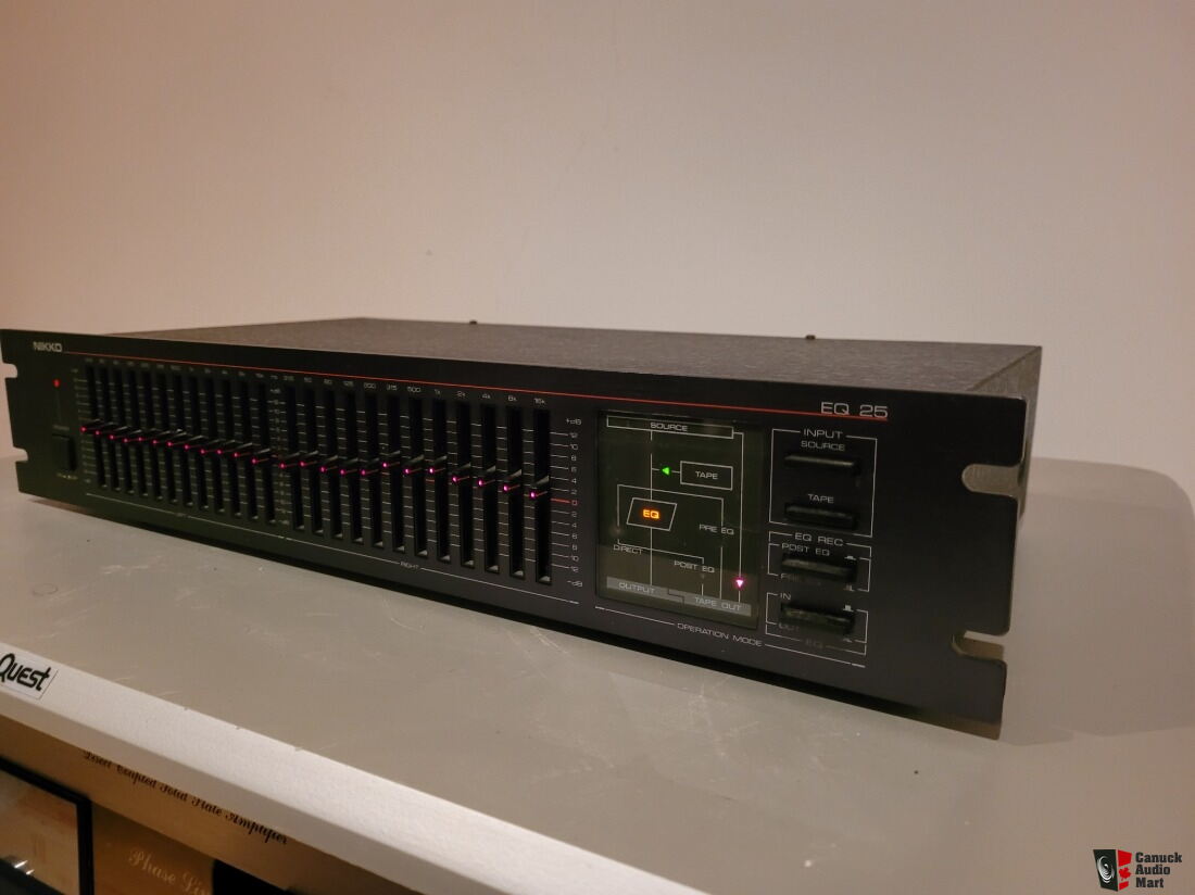 Nikko EQ-25 Graphic Equalizer Photo #3622663 - Canuck Audio Mart