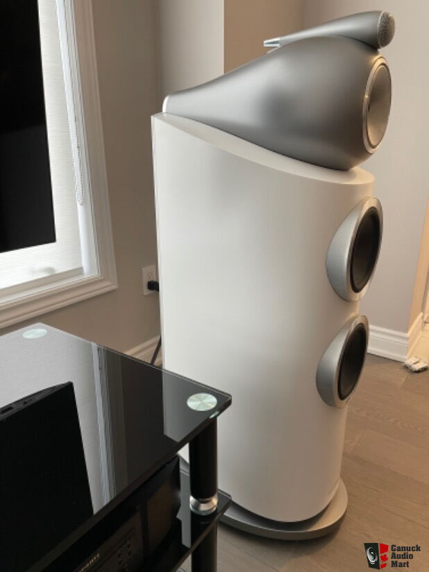 Bowers & Wilkins 802D3 Floor Standing Speakers in White, B&W 802 D3 ...