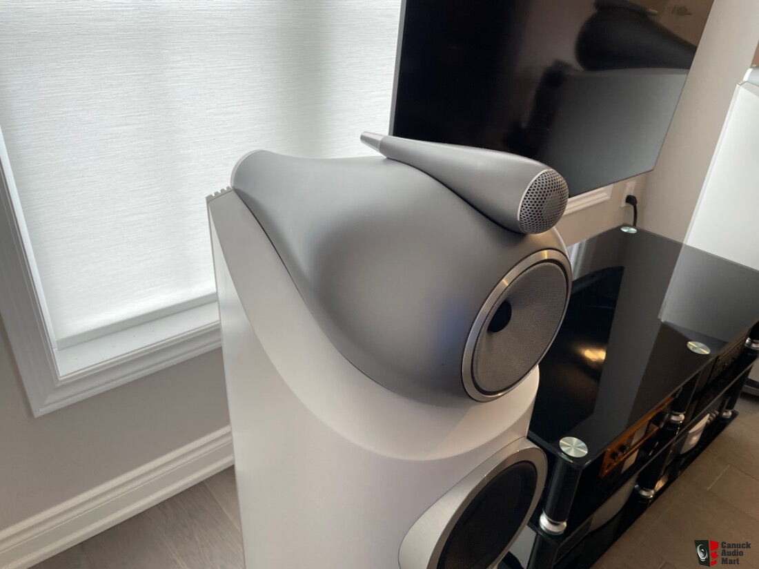 Bowers & Wilkins 802D3 Floor Standing Speakers in White, B&W 802 D3 ...