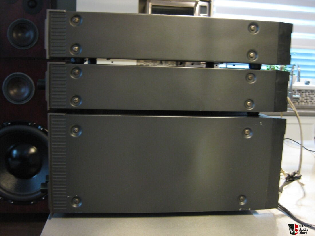 AKAI rare legendary PS-200M Power Amplifier, PS-200C Preamplifier & PS ...