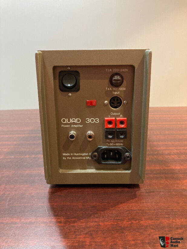 Quad 303 Amplifier For Sale - Canuck Audio Mart