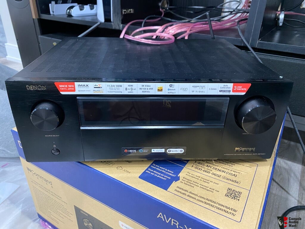 Denon AVR-X6700H 11.2 8k receiver Dealer Ad - UK Audio Mart