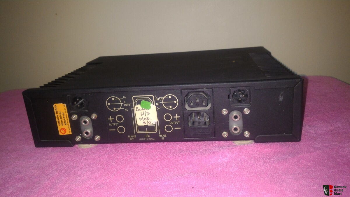 Linn LK2 stereo amplifier XLR inputs in working order Photo #3628260 ...