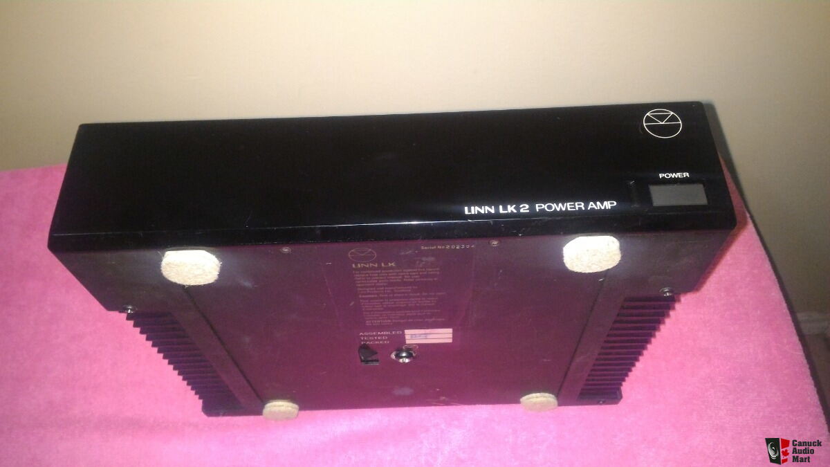 Linn LK2 stereo amplifier XLR inputs in working order Photo #3628260 ...