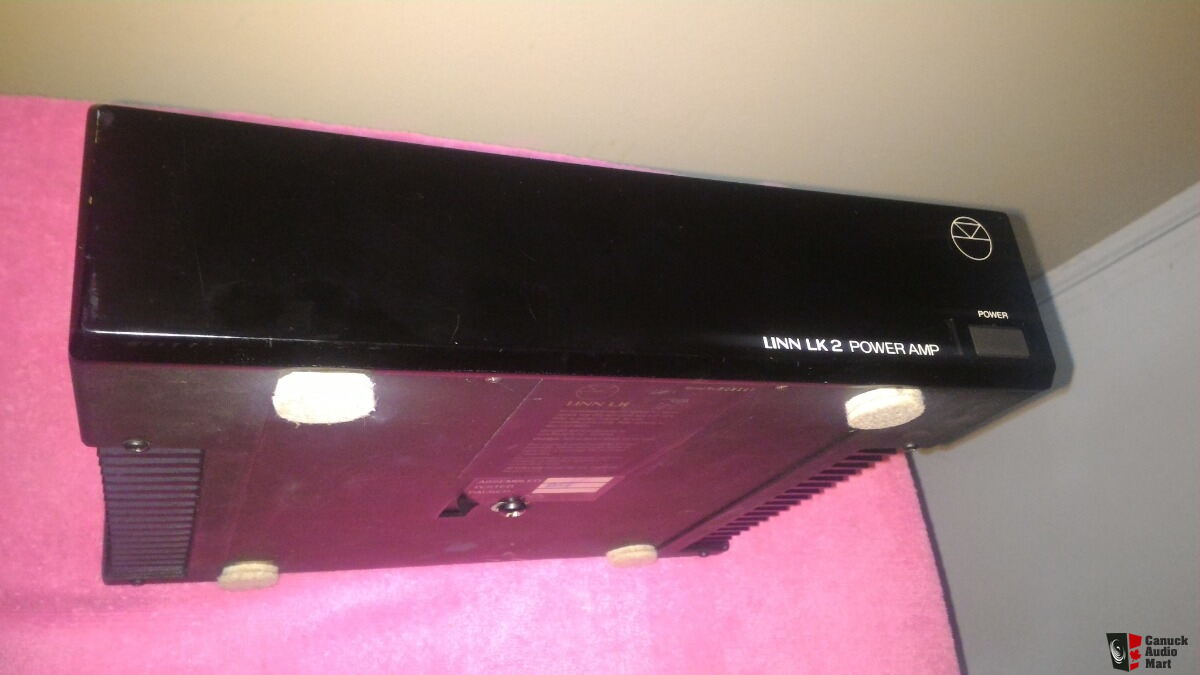 Linn LK2 stereo amplifier XLR inputs in working order Photo #3628260 ...