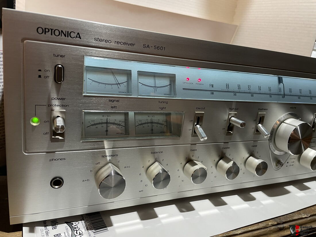 Sharp Optonica SA-5601 Receiver - Amazing Silver Masterpiece, Japan ...