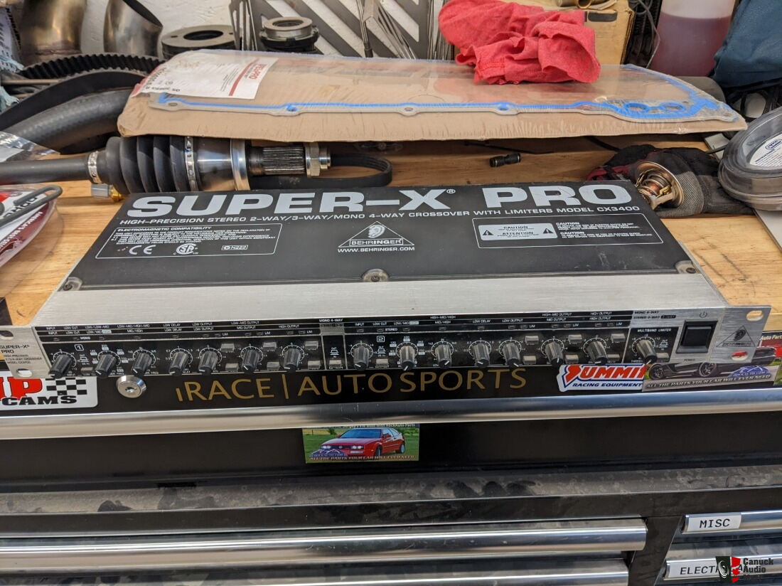 Behringer Super X Pro electronic crossover For Sale - Canuck Audio Mart
