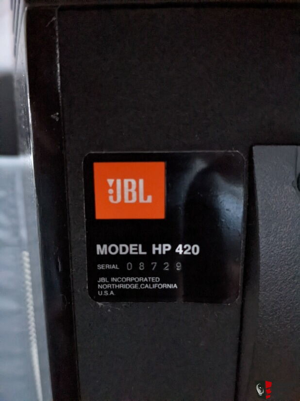 JBL HP 420 in black absolute Jem's Photo #3634362 - Canuck Audio Mart