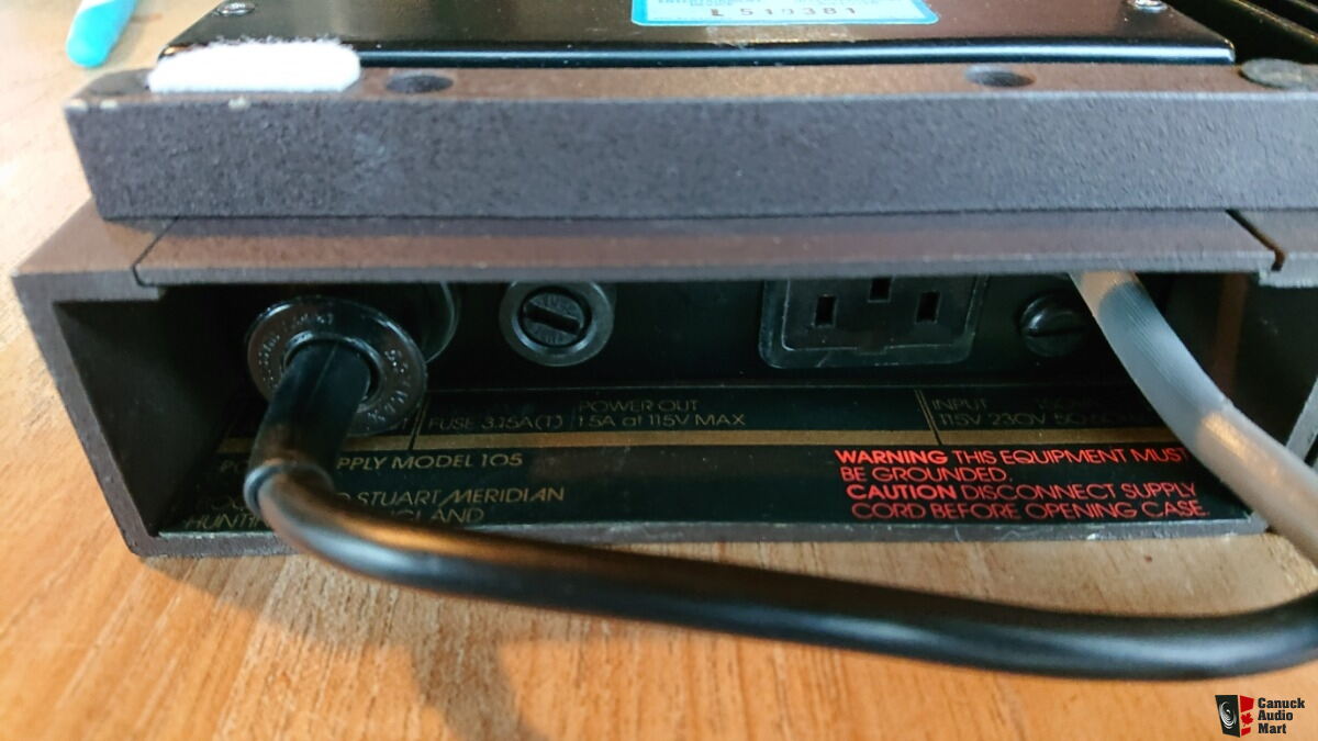 Boothroyd Stuart Meridian Stereo System complete: 101 Control, 103 FM ...