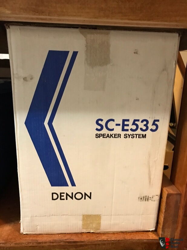 Vintage Hi End Denon Bookshelf Speakers SC-E535 Photo #3636281 - Canuck ...