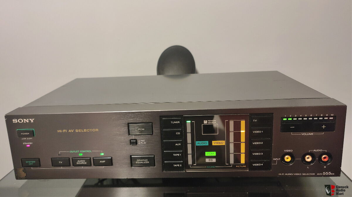 SONY AVH-555ES HI-FI AV Selector with Volume Control Photo #3636928 ...