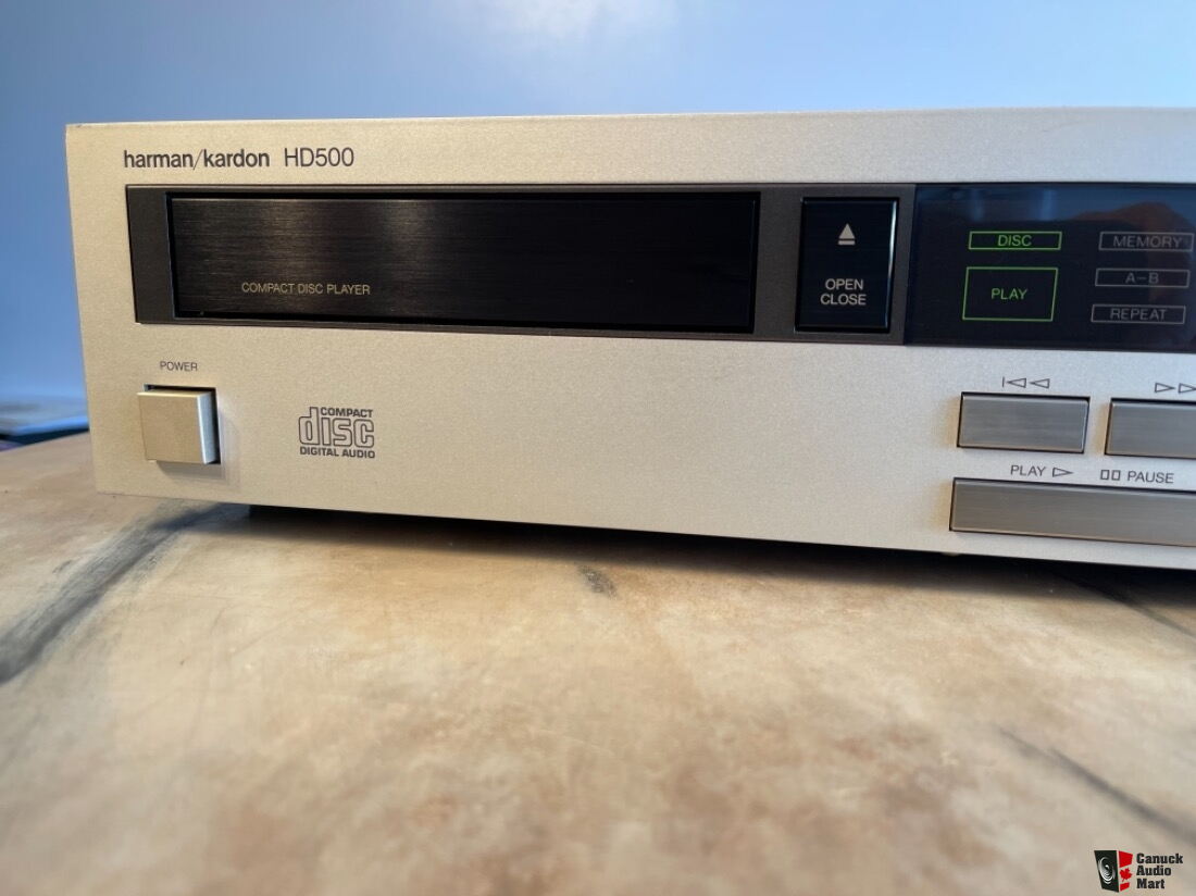 Serviced 1985 HK HARMAN KARDON HD500 Single CD player Photo #3638349 ...
