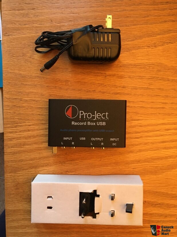 Pro-Ject Record Box USB phono preamplifier Photo #3638677 - UK Audio Mart