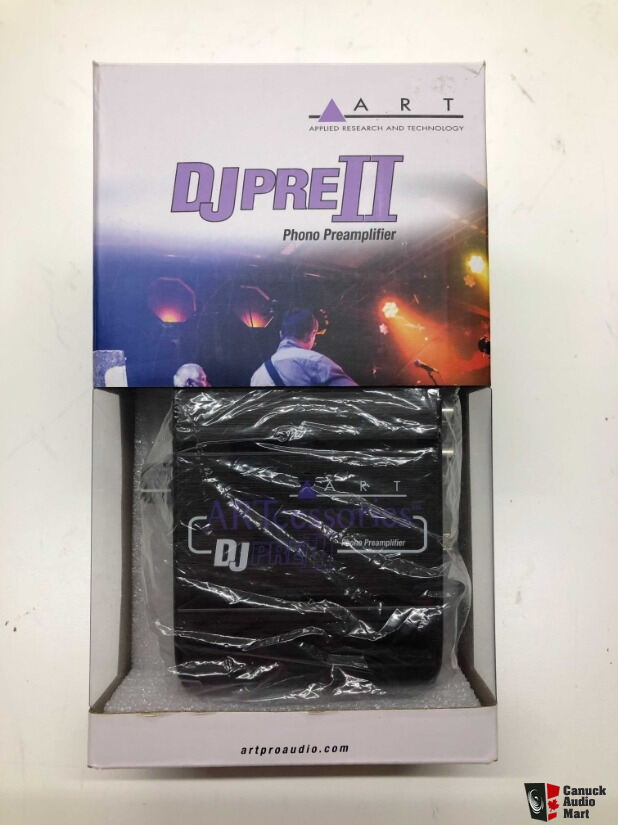ART Pro Audio DJ Pre II Phono Preamp For Sale - Canuck Audio Mart