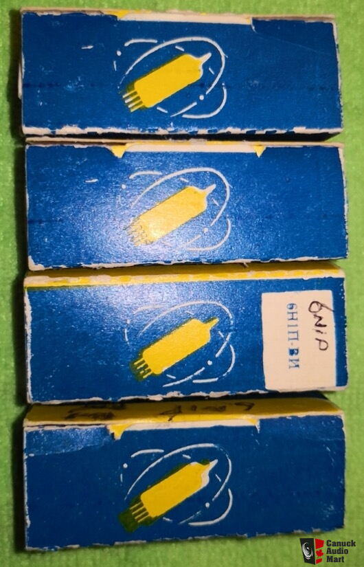 NOS 6N1P tubes quad Photo #3621481 - Canuck Audio Mart