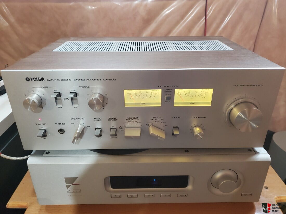 Yamaha CA 610 mk2 integrated amp and CT 610 mk2 tuner Photo #3640333 ...
