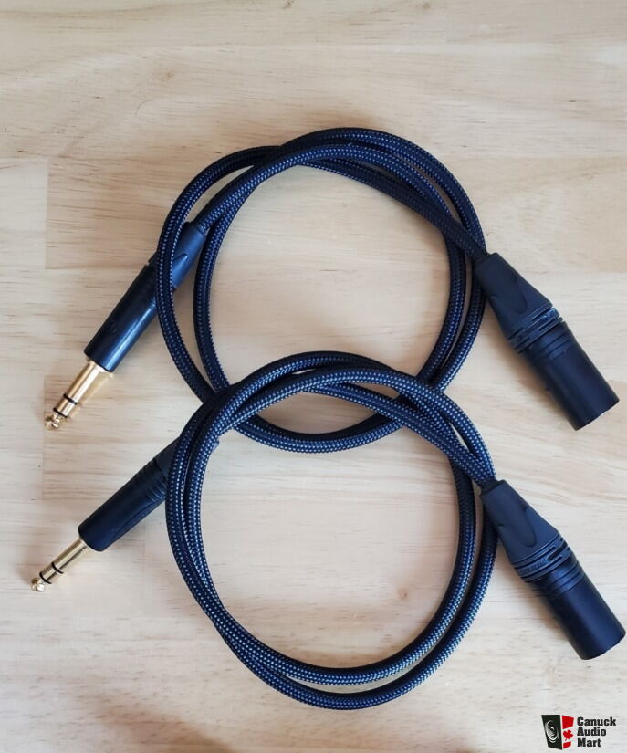 MXLR-1/4'' Balanced Mytek Metropolis cables For Sale - Canuck Audio Mart