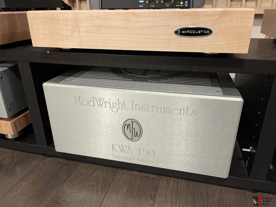 Modwright KWA 150 SE (Signature Edition) power amplifier Photo #3493136 ...