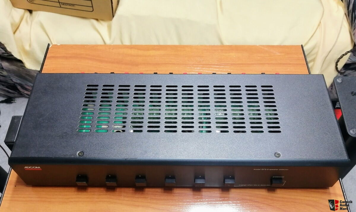 Adcom GFS-6 Speaker Selector Photo #3648115 - Canuck Audio Mart