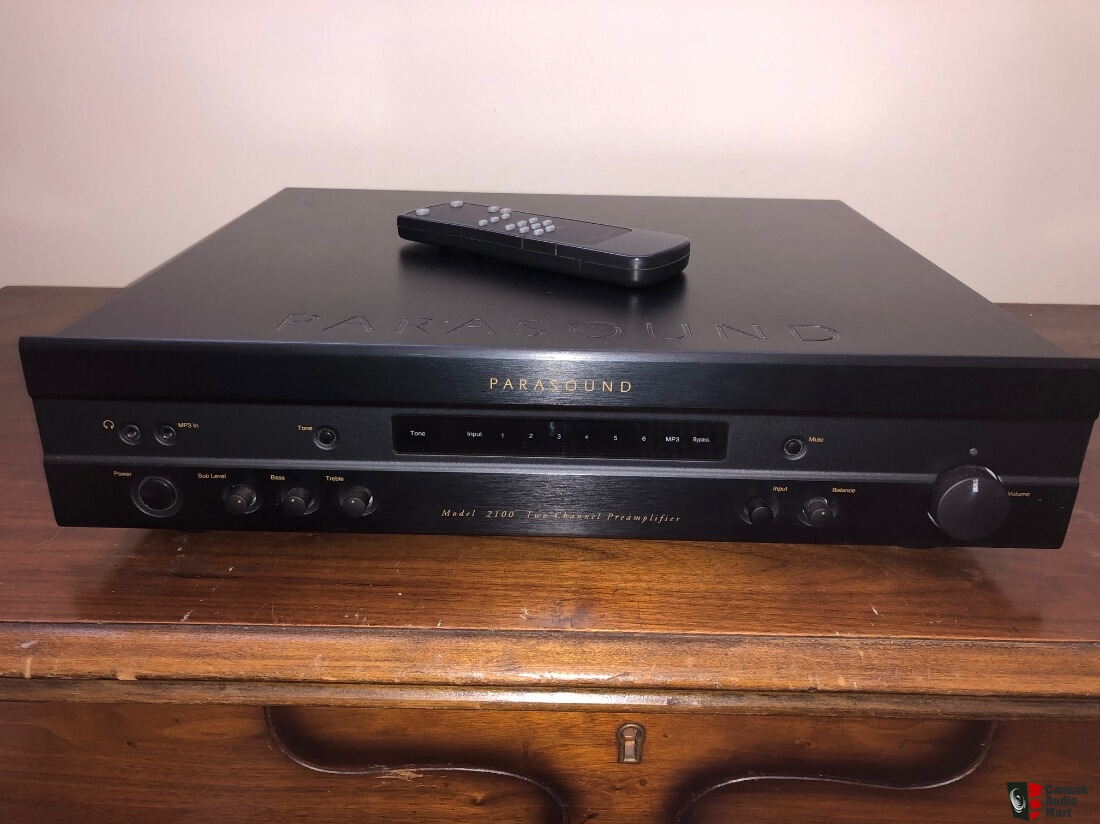 Parasound 2100 Preamp w/phono PENDING to Vlad For Sale - Canuck Audio Mart
