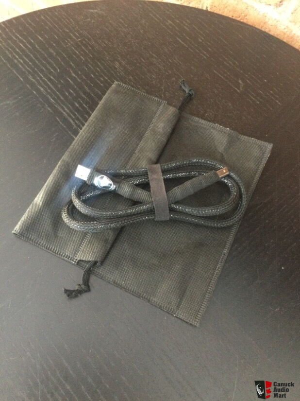 0.8m Mad Scientist Black Magic USB cable For Sale - Canuck Audio Mart