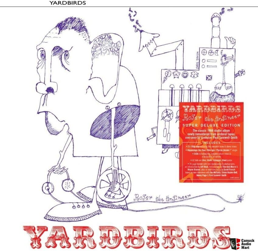 The Yardbirds-Roger The Engineer: Super Deluxe [Boxset:2LP,3CD,7 ...