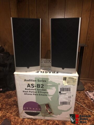 Athena Audition AS-B2 2-way Bookshelf Speakers For Sale - Canuck Audio Mart