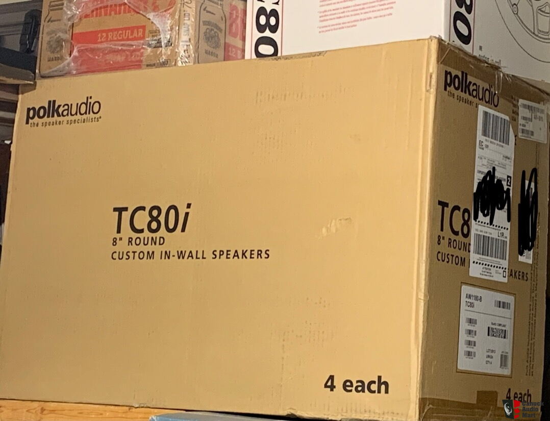 Polk TC 80i In Wall Speakers NIB *SALE PENDING P/U For Sale - Canuck ...