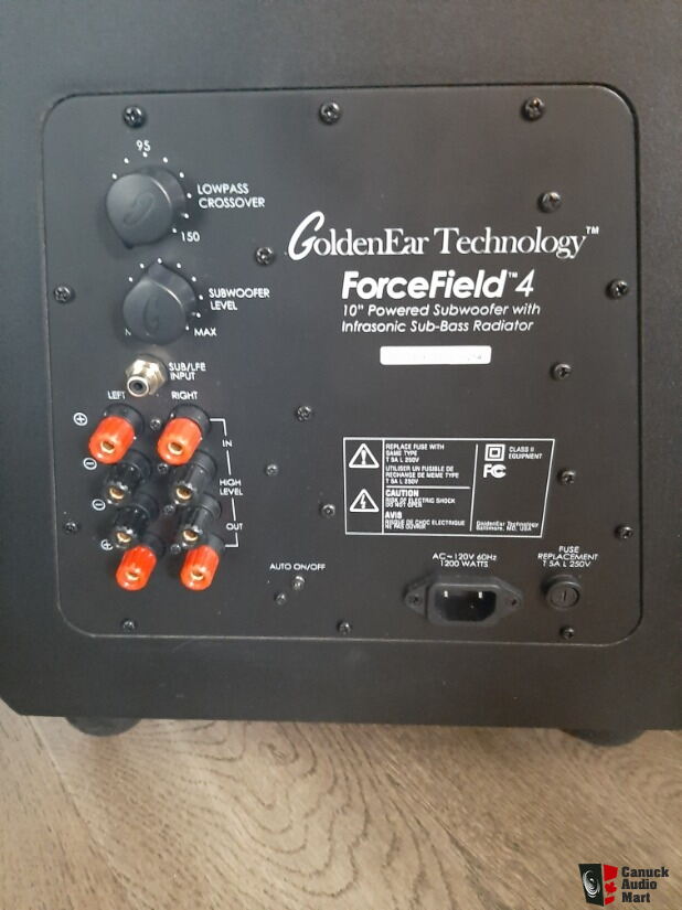 GoldenEar Forcefield 4 Photo #3658381 - Canuck Audio Mart