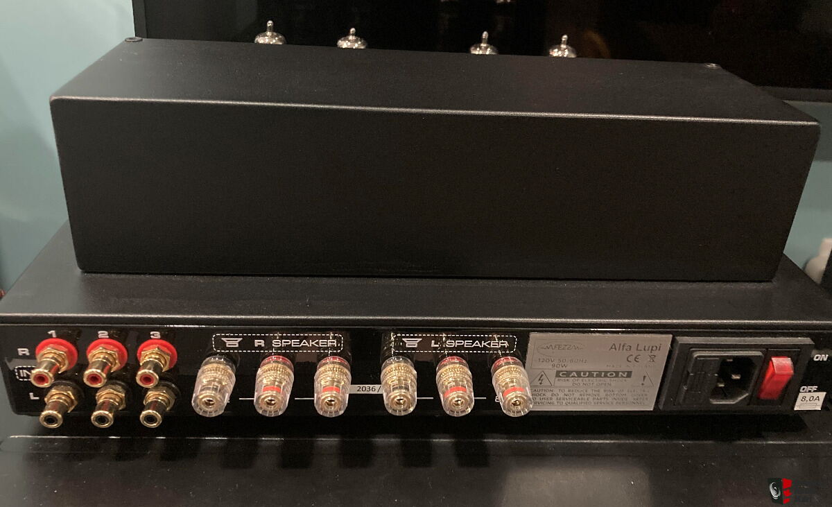 Fezz Audio Alpha Lupi Tube Amplifier. +2 sets of tubes. Mint. Warranty ...