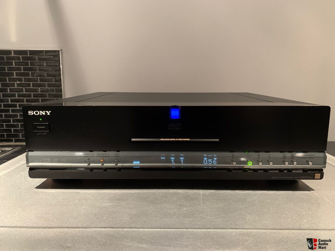 Sony SUPER AUDIO CD Player Top of the line DVP-S9000ES w/remote FULLY ...
