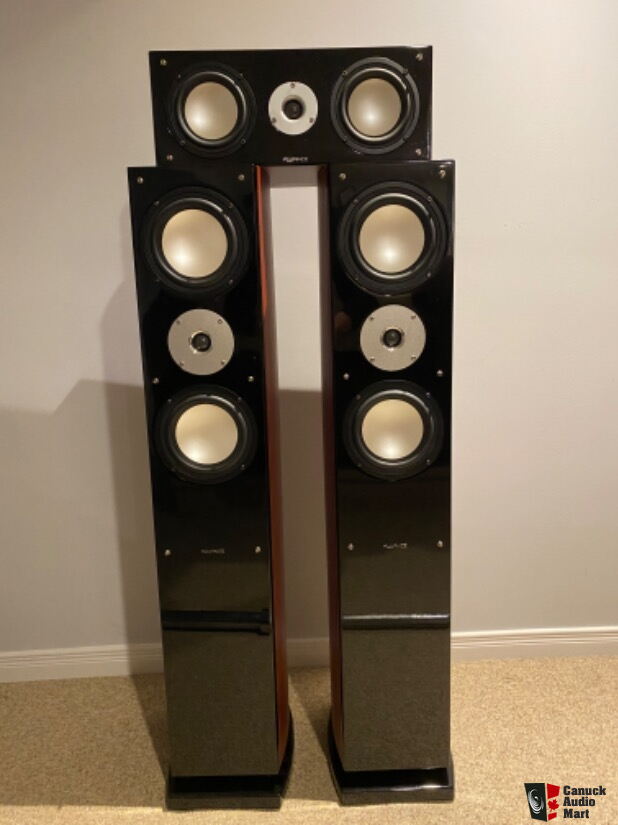 Fluance XL7F pair of tower speaker and Center speaker XL7 Reference ...